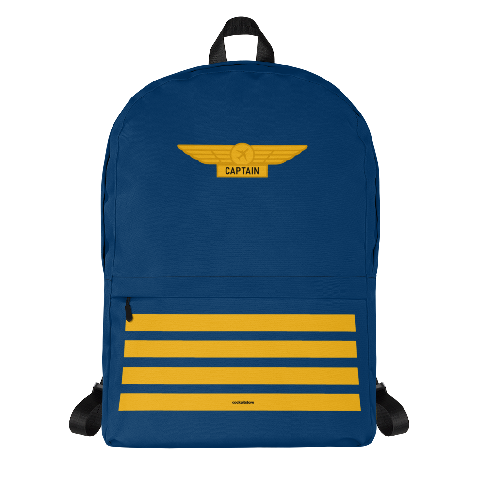 Captain Flugkapitän - Pilot Backpack - Rucksack – Cockpitstore