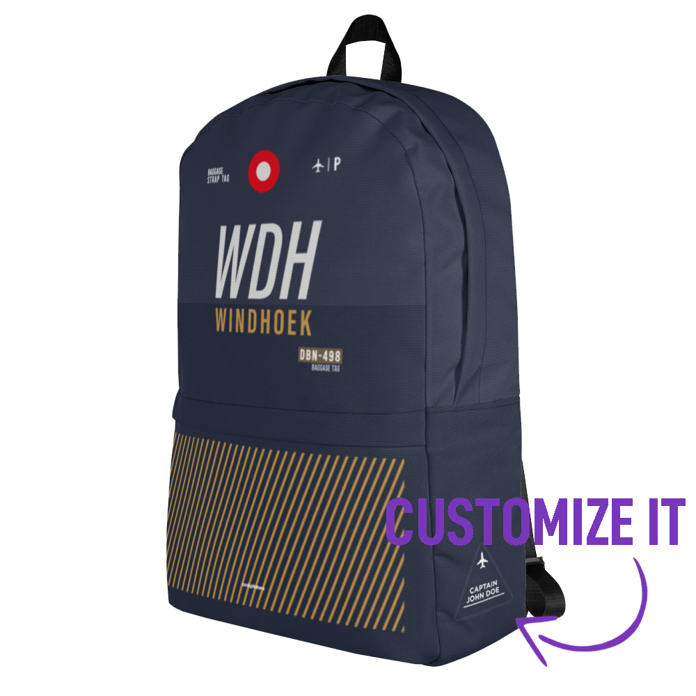 WDH - Windhoek Rucksack Flughafencode – Cockpitstore