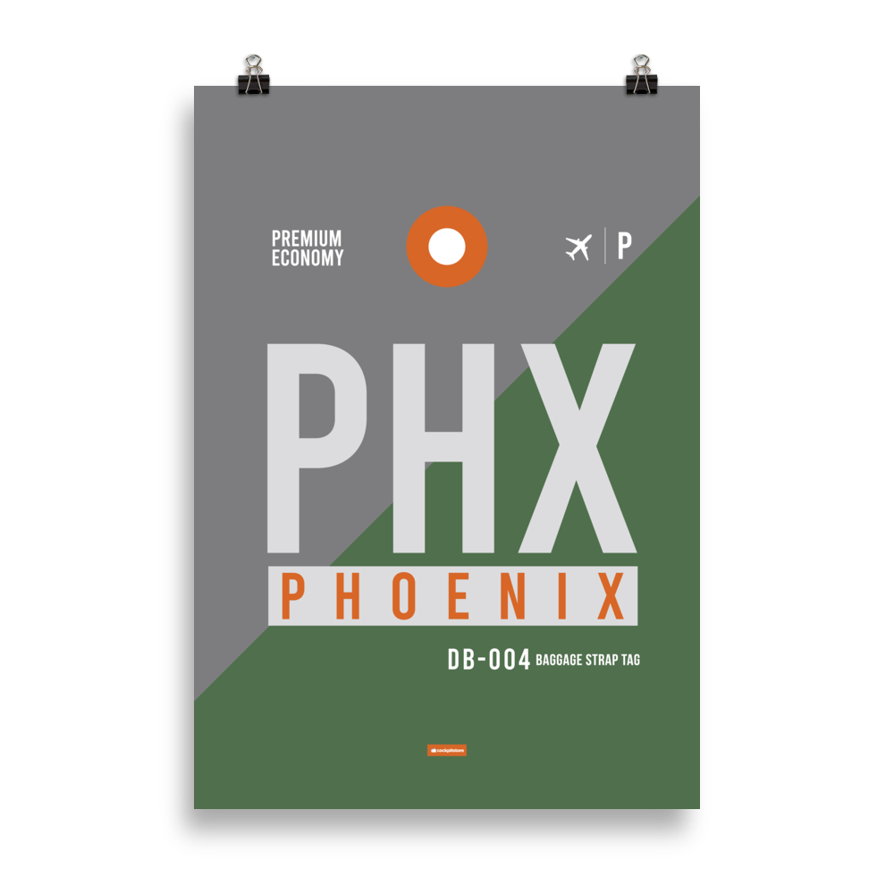 PHX - Phoenix Premium Poster – Cockpitstore