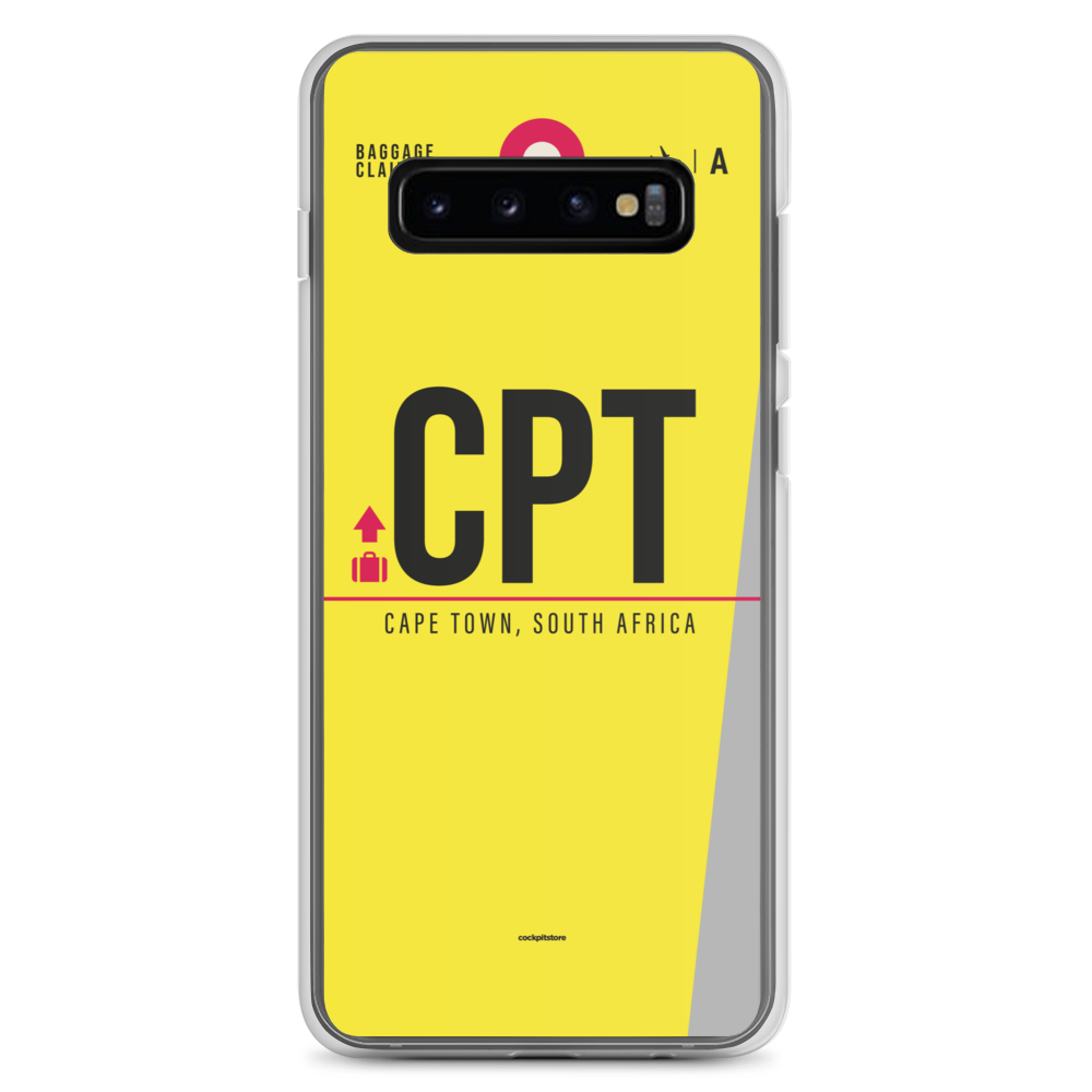 CPT - Cape Town Samsung-Handyhülle mit Flughafencode – Cockpitstore